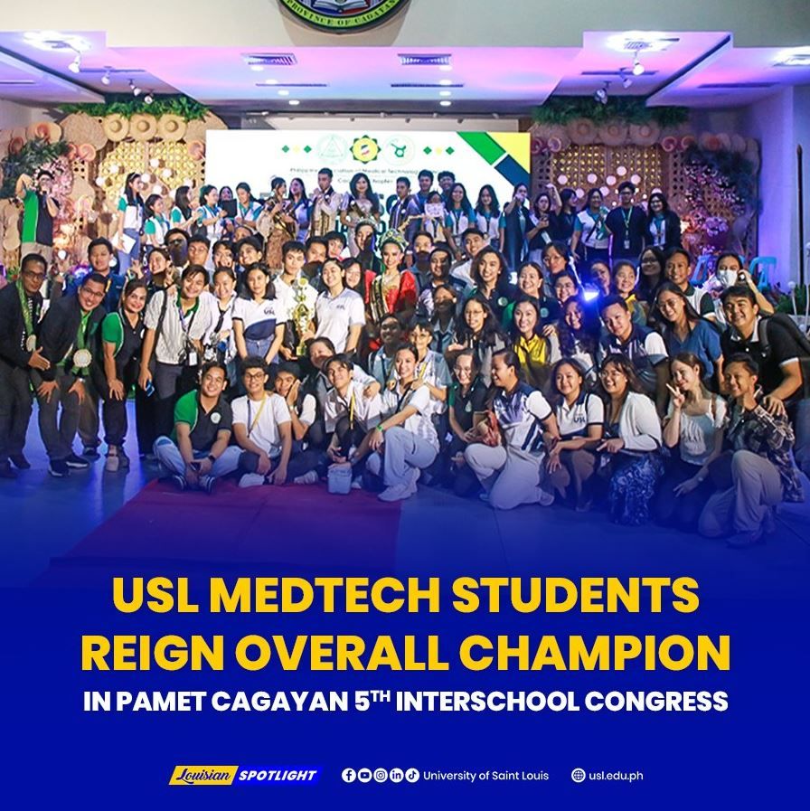 USL Medtech Students Reign Overall Champion In PAMET Cagayan 5th USL Medtech Students Reign Overall Champion In PAMET Cagayan 5th
